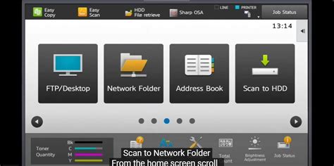 How To Setup Sharp Scan To Folder On Windows Novatech
