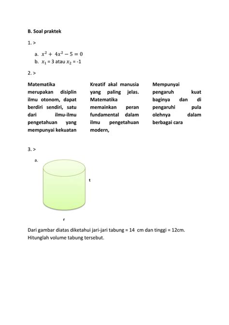 Soal Praktek Ms Word Pdf