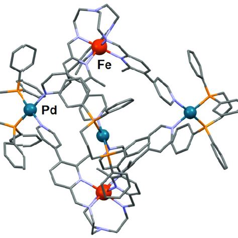 Crystal Structure Of The Trigonal Bipyramidal Fe2pd3 10 Cage Crystal Structure Of The Trigonal Bipyramidal Fe2pd3 10 Cage