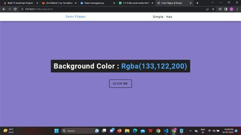 Urvi Rathod On Linkedin Completed 1st Project Of Js Aniket Kadam