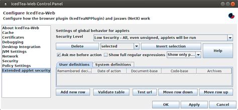 How Do I Configure Java Security Settings Etc Ask Ubuntu