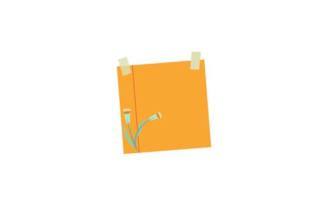 Yellow Note Graphic By Kezimaa · Creative Fabrica