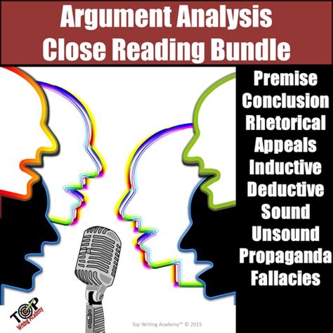Argument Analysis Unit Teaching Resources