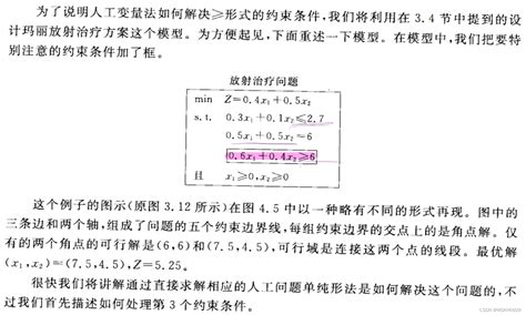 【运筹优化】运筹学导论：求解线性规划问题 单纯形法单纯形法解决线性规划问题 Csdn博客
