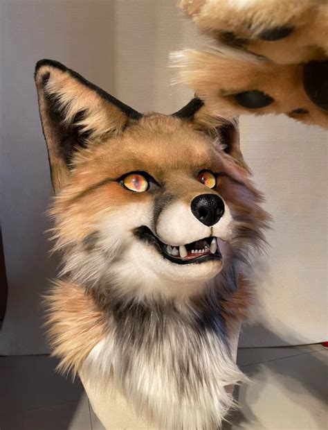 Cosplay Fox Furry Fursuit Head Fursuit Head Furry Fursuit Mask