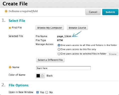 Add Files To Course Files