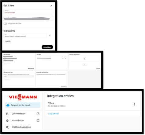 Ha Green Viessmann Vicare Integration No Devices Or Entities Configuration Home