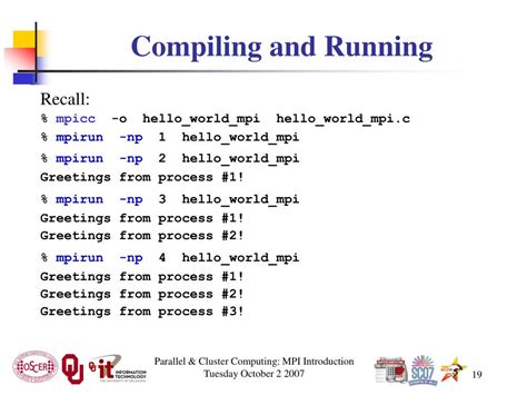 Ppt Parallel And Cluster Computing Mpi Introduction Powerpoint