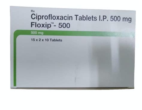 500mg Ciprofloxacin Tablets At ₹ 250 Box Sultanpur Id 2852374274562