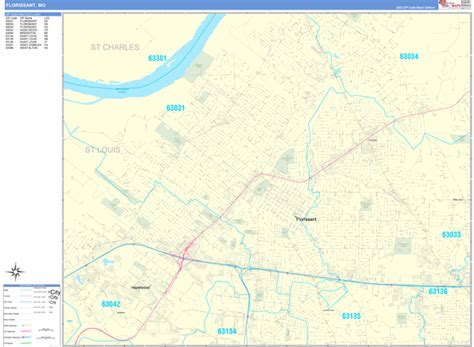 Maps Of Florissant Missouri