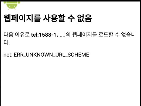 Androidkotlin Webview 에서 Html Tel 태그가 안먹을 때 웹뷰에서 전화걸기