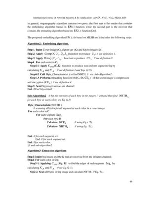 A New Image Steganography Algorithm Based PDF