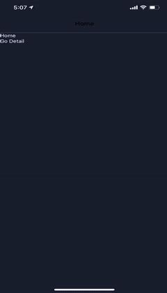 HeaderTransparent Will Affect The Previous Page Issue React Navigation React