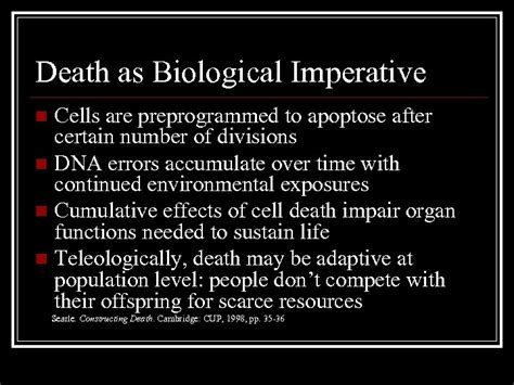 Contextualizing Death Sonya Merrill Md Ph D Presbyterian