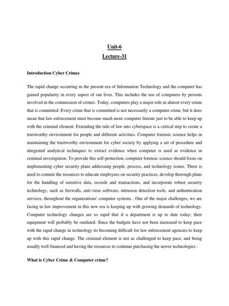 cyber security pdf cybercrime computer security
