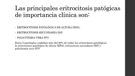 Analisis Clinico Eritrocitocis Y Eritrocitopenia 1pptx