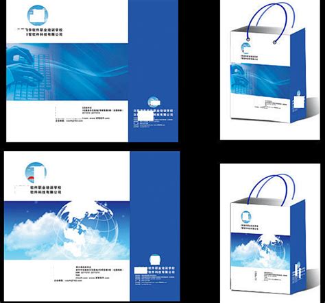 软件科技行业手提袋设计