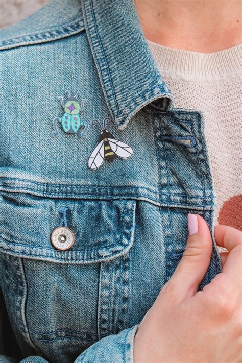 Diy Spring Bug Pins With Shrinky Dinks — Entertain The Idea
