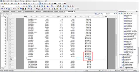 Crystal Reports Wont Summarize Or Running Total My Formula Field Databases And Queries