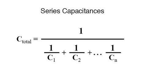 Exploring Capacitors In Series Understanding The Basics