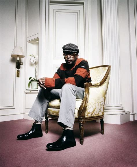 Spike Lee Photographed By Sébastien Vincent Mode Portrait Photographie