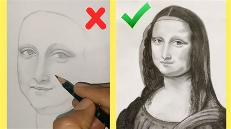monalisa drawing