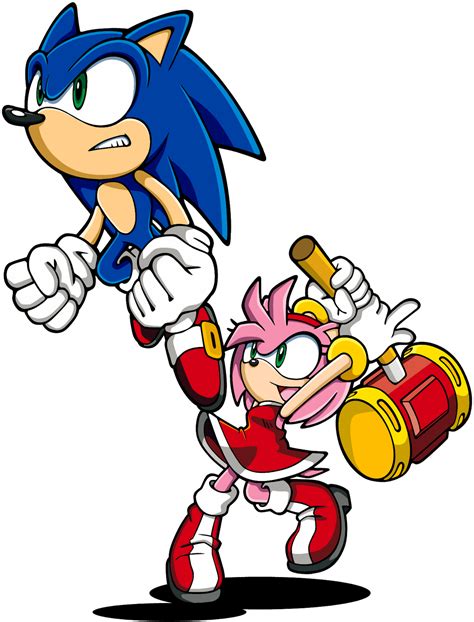 Sonic Advance 3 Sonic And Amy Artwork The Sonic Stadium