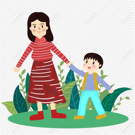 따뜻한 엄마와 아기 Png 일러스트 무료 다운로드 Lovepik