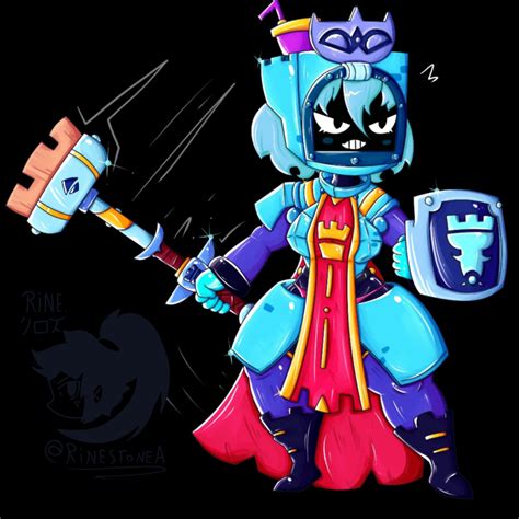 Rule 34 Ash Brawl Stars Brawl Stars Broom Cyan Hair Female