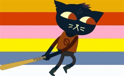 Mae Borowski From Night In The Woods Would Feed Spamton To Birds Shes Gonna Beat Him With Her