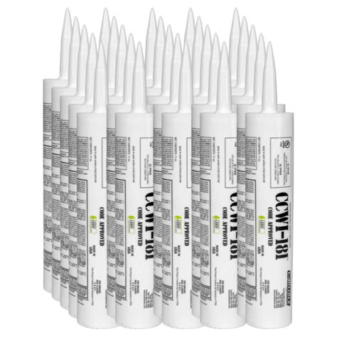 Indoor Outdoor Water Based Duct Sealant 1 Case W 25 11 Oz Cartri