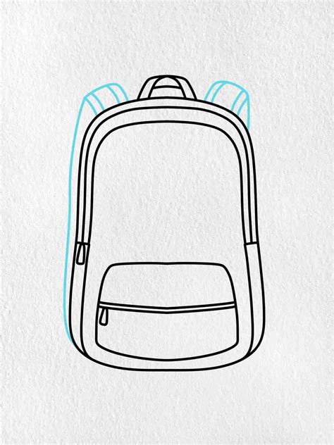 How To Draw A Backpack Helloartsy