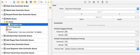 Ios Xcode 6 Storyboard Navigation Bar Width Not Full Width For Iphone 6 Stack Overflow