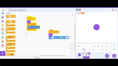 How To Make A Simple Clicker Game In Scratch Youtube