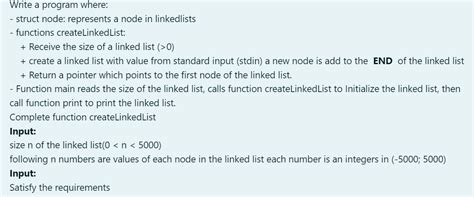 Solved Include Using Namespace Stdstruct Node