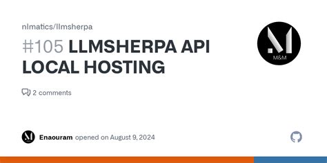 Llmsherpa Api Local Hosting · Issue 105 · Nlmatics Llmsherpa · Github