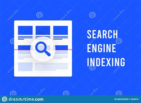 Search Engine Indexing Concept Crawler Bot Scanning Website In Parts