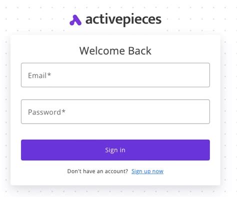 Activepieces Quickstart Elest Io