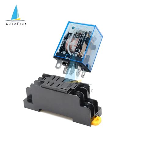 24vdc Dpdt Relay With Socket Free Shipping Th