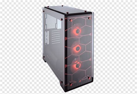 컴퓨터 케이스 및 하우징 전원 공급 장치 Microatx Corsair Crystal Midi Tower 컴퓨터 케이스 뽀뽀