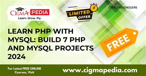 Learn Php With Mysql Build 7 Php And Mysql Projects 2024 Free Udemy