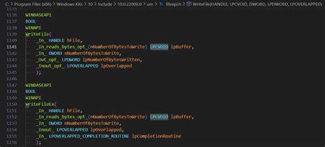 invalid type `filesystem writefile` `lpbuffer` · issue 1718