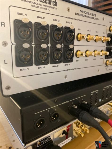 Audio Research Ls28 Se Black Photo 4490587 Us Audio Mart