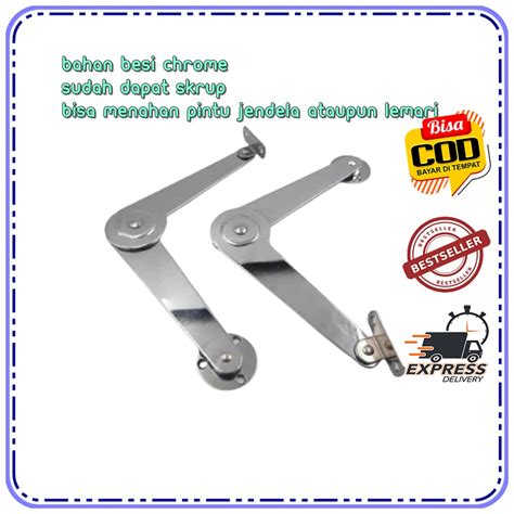 2 Pcs Engsel Wayang Besar Engsel Salon Engsel Jendela Free Skrup Engsel Penahan Pintu