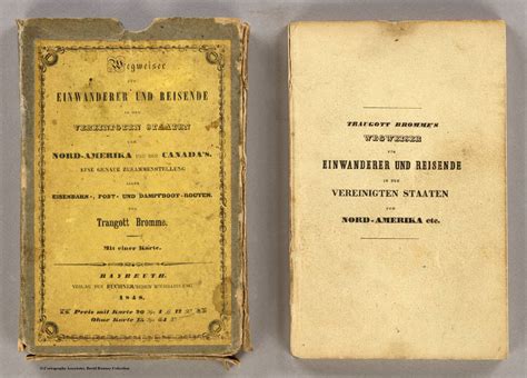 Cover Wegweiser Fur Einwanderer Und Reisende David Rumsey