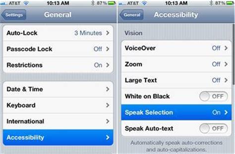 How To Make IPhone IPAD Read The Text Aloud For You
