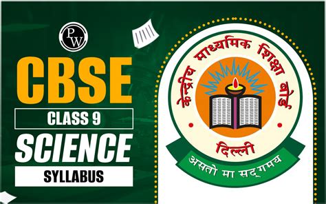 Cbse Class 9 Science Syllabus 2025 26 Chapter Wise Pdf Download