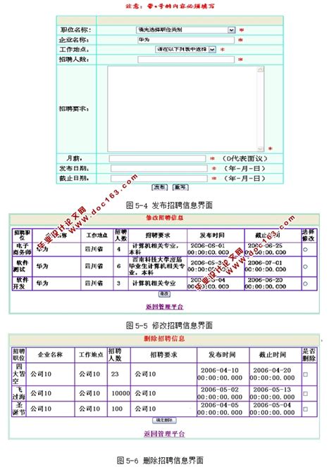 基于web的招聘信息管理系统的设计与实现 jsp sqlserver javaweb 毕业设计论文网