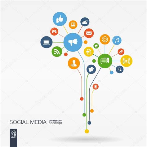 Abstract Social Media Background Stock Vector Image By ©rhilch 73787347