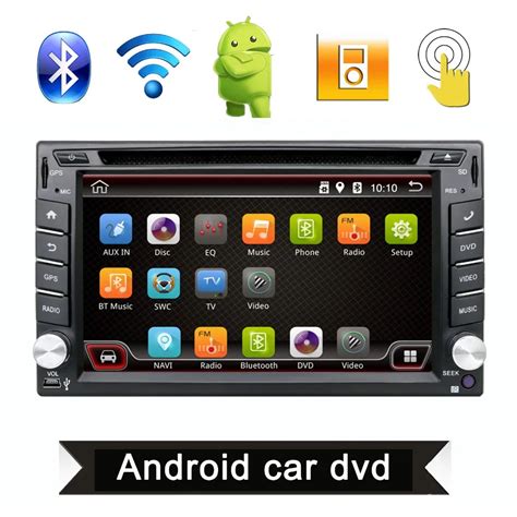 Android Car Radio In Dash Gps Navigation With Backup Camera Gb Gb Double Din Head Unit